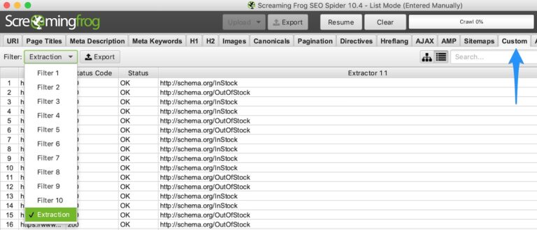 The Complete Guide to Screaming Frog Custom Extraction with XPath ...